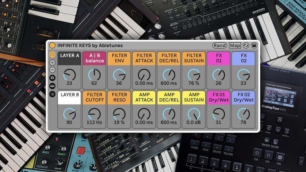Abletunes introduce Infinite Keys for Ableton Live