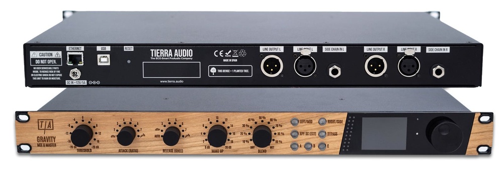 Tierra Audio launch Gravity Mix & Master compressor